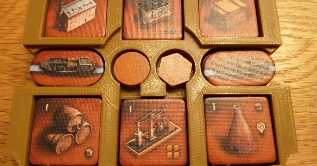 Brass Birmingham - Insert risers by Pulp | Download free STL model ...