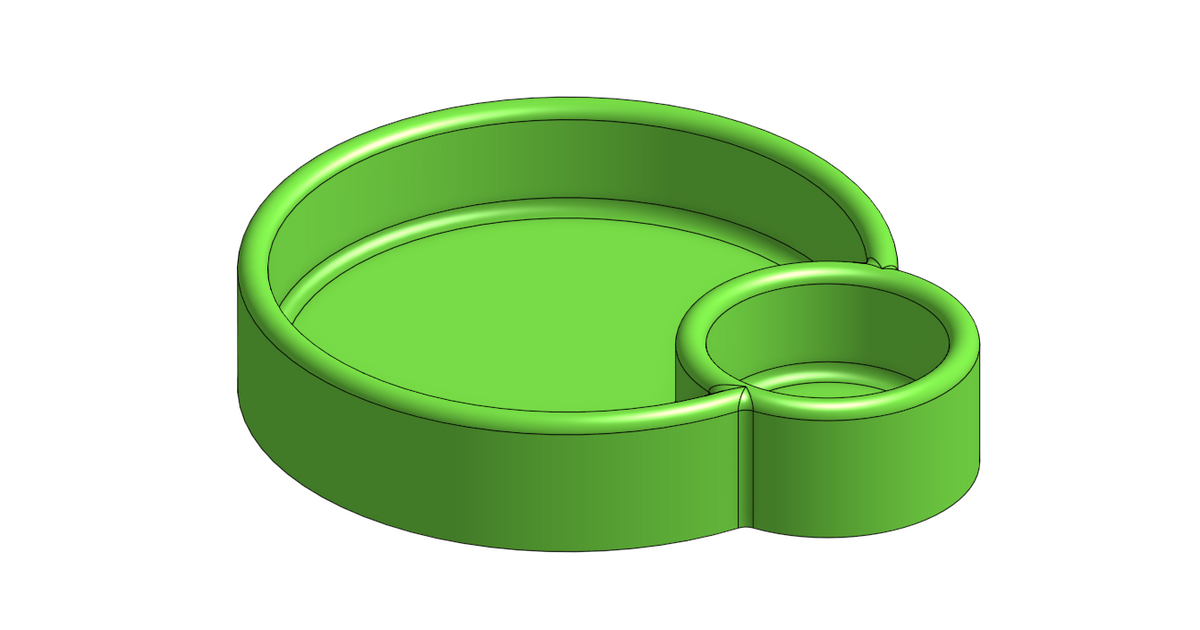 Food and Water Dish for Reptiles by sketchtwitch | Download free STL ...