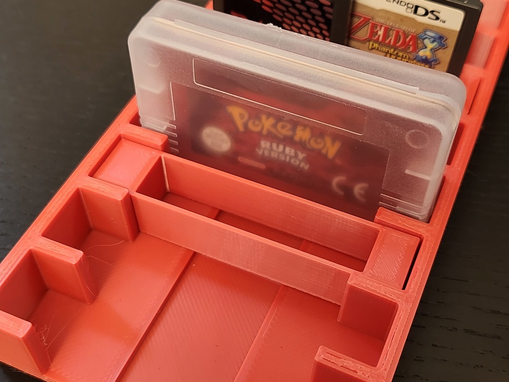 Insert to fit cased Nintendo DS carts into c_anthony's Gameboy ...