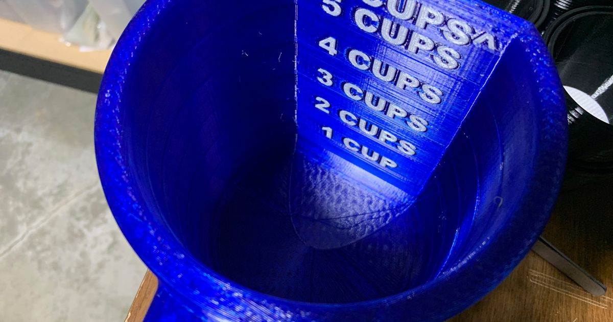 Feed Scoop, 6 cups by Zephrant | Download free STL model | Printables.com