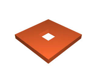 ROBLOX LOGO by Żółciutkadrukarka | Download free STL model | Printables.com