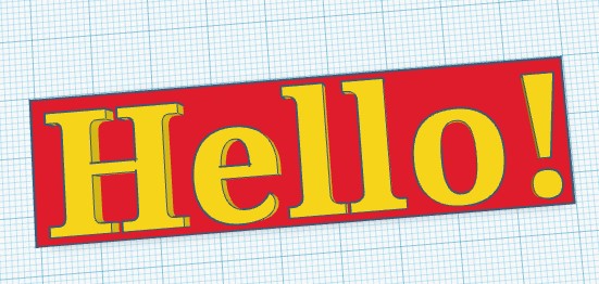 Hello sign by Żółciutkadrukarka | Download free STL model | Printables.com