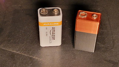 9v battery model por Angrysquirrel | Descargar modelo STL gratuito ...