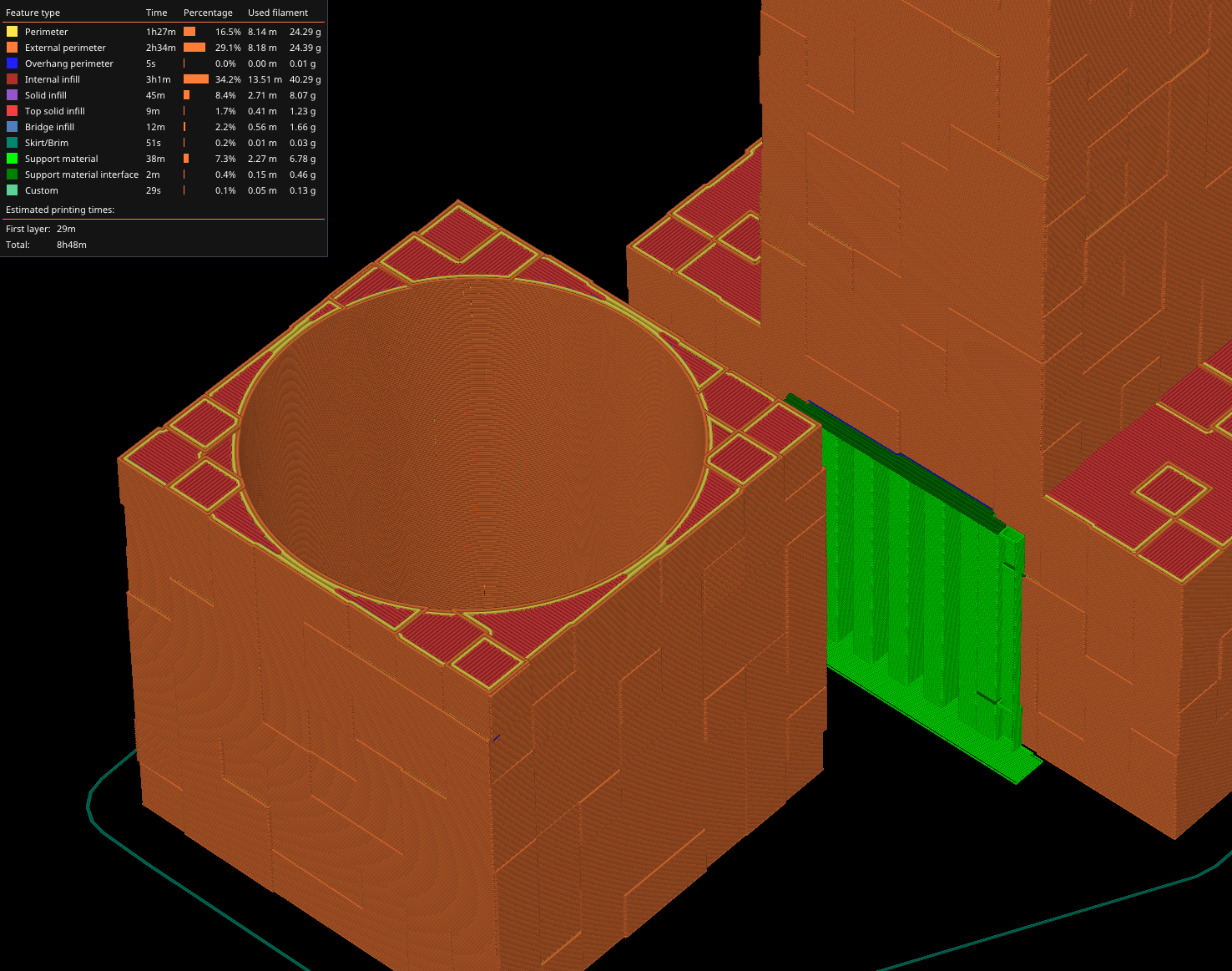 Minecraft Creeper Pencil Cup by STR | Download free STL model ...