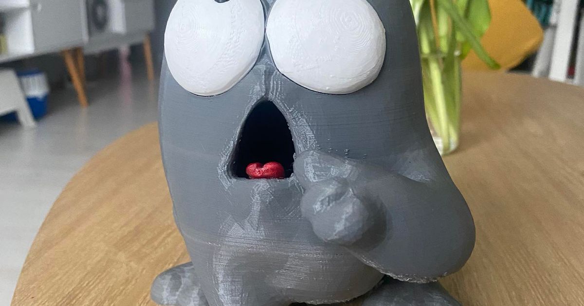 Hungry Simon's cat coinbank by Petr Mitiska | Download free STL model ...
