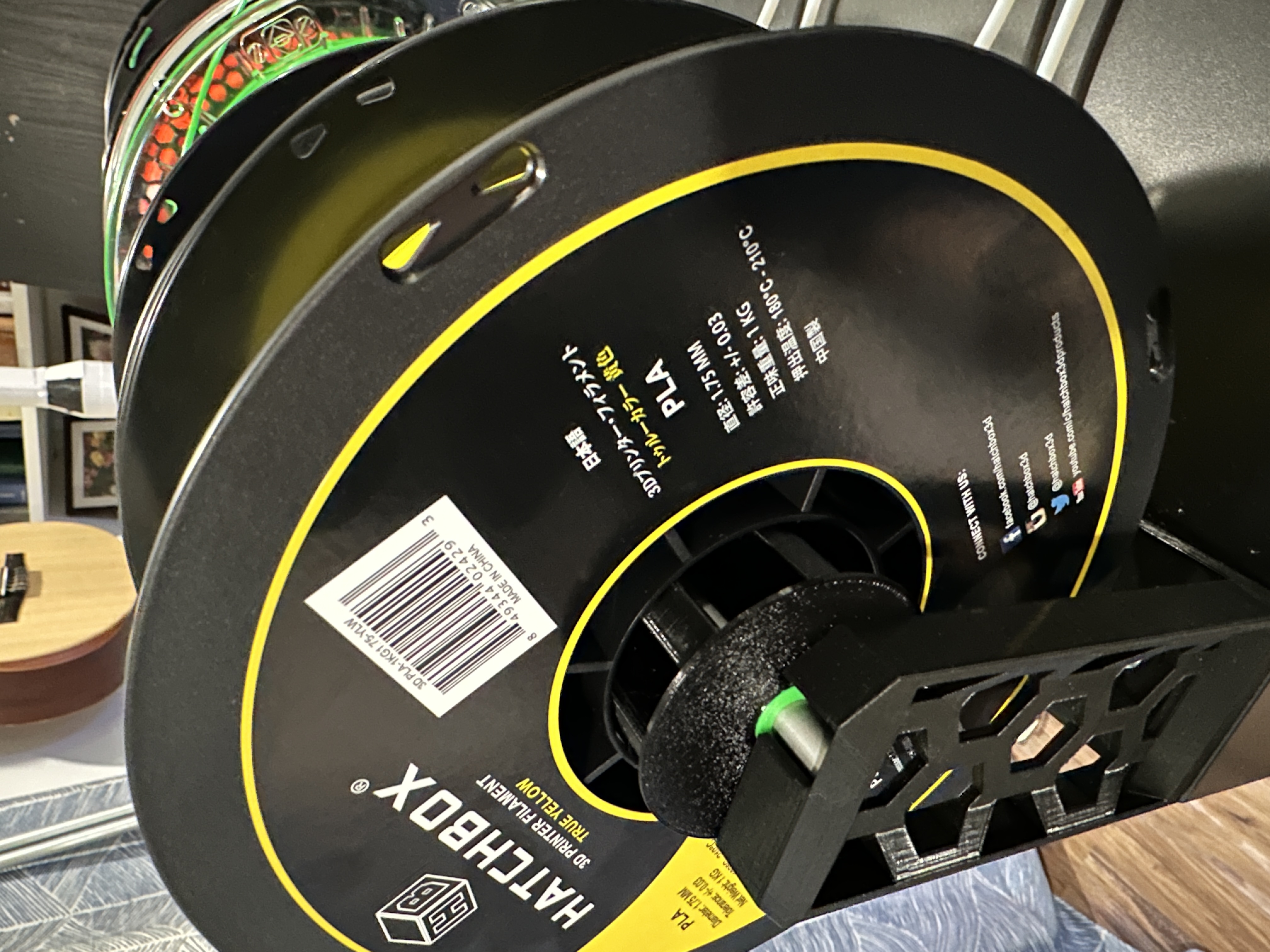 MMU Filament Spool Bushings - Snug Fit by daveh_dev | Download free STL ...