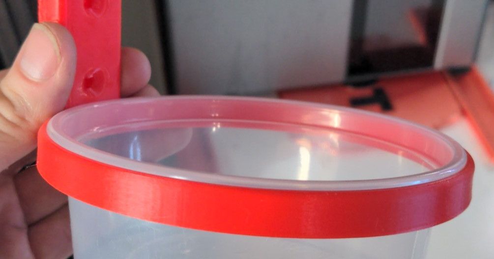 Lizard Bowl Holders 110mm plastic containters by k2thestank | Download ...