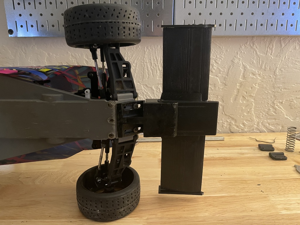 Custom Front Wing and Rear Wing for Traxxas 2WD Vehicles (Rustler ...