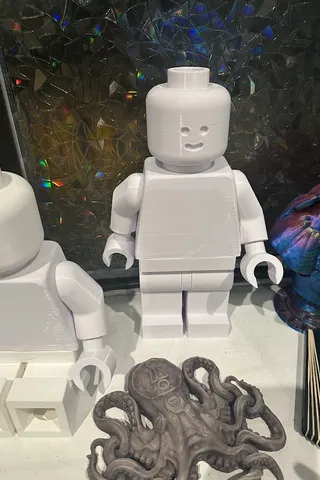 Giant Lego Minifig by HungAsAHamster | Download free STL model ...