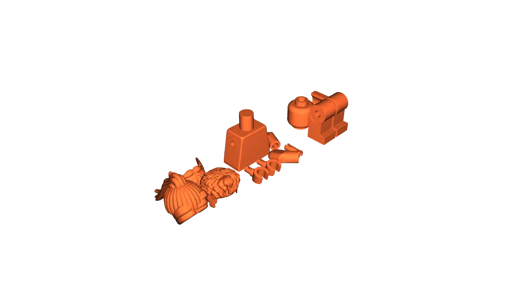 Giant Lego Minifig by HungAsAHamster | Download free STL model ...
