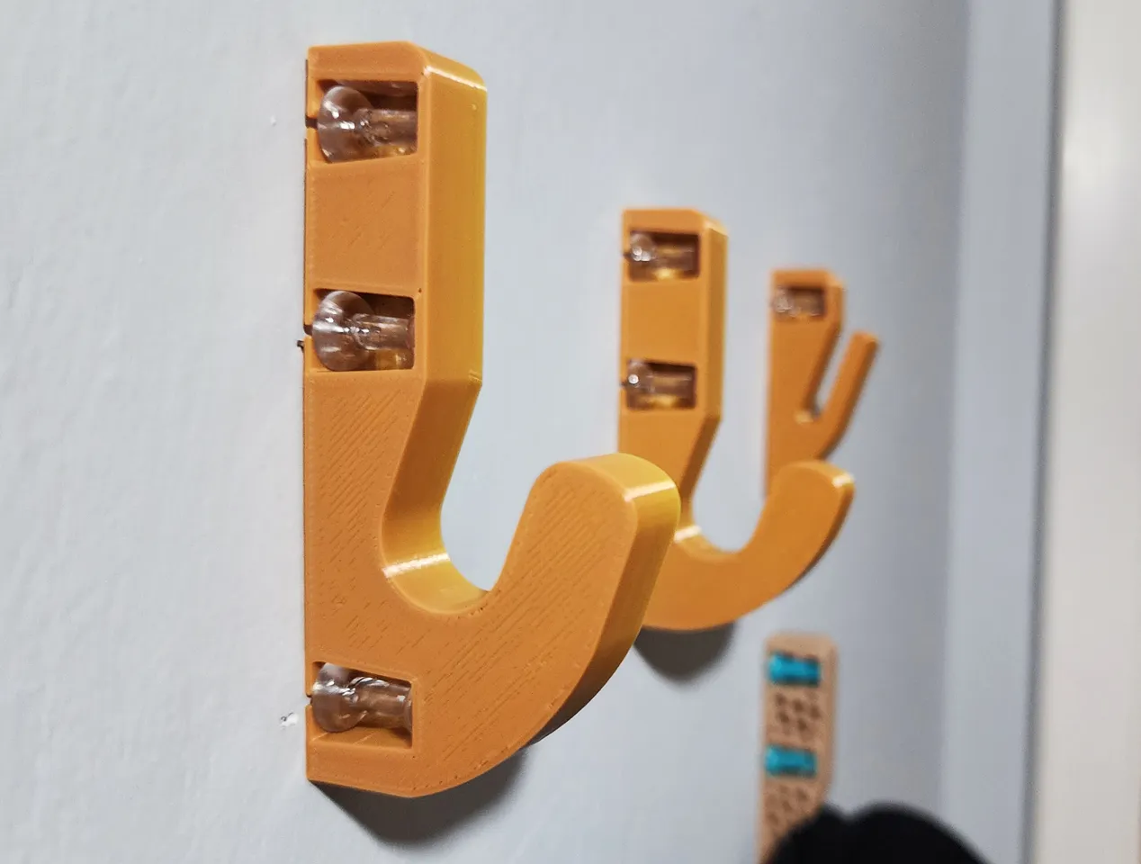 Push-Pin Wall Hooks by Triple G Workshop | Download free STL model ...