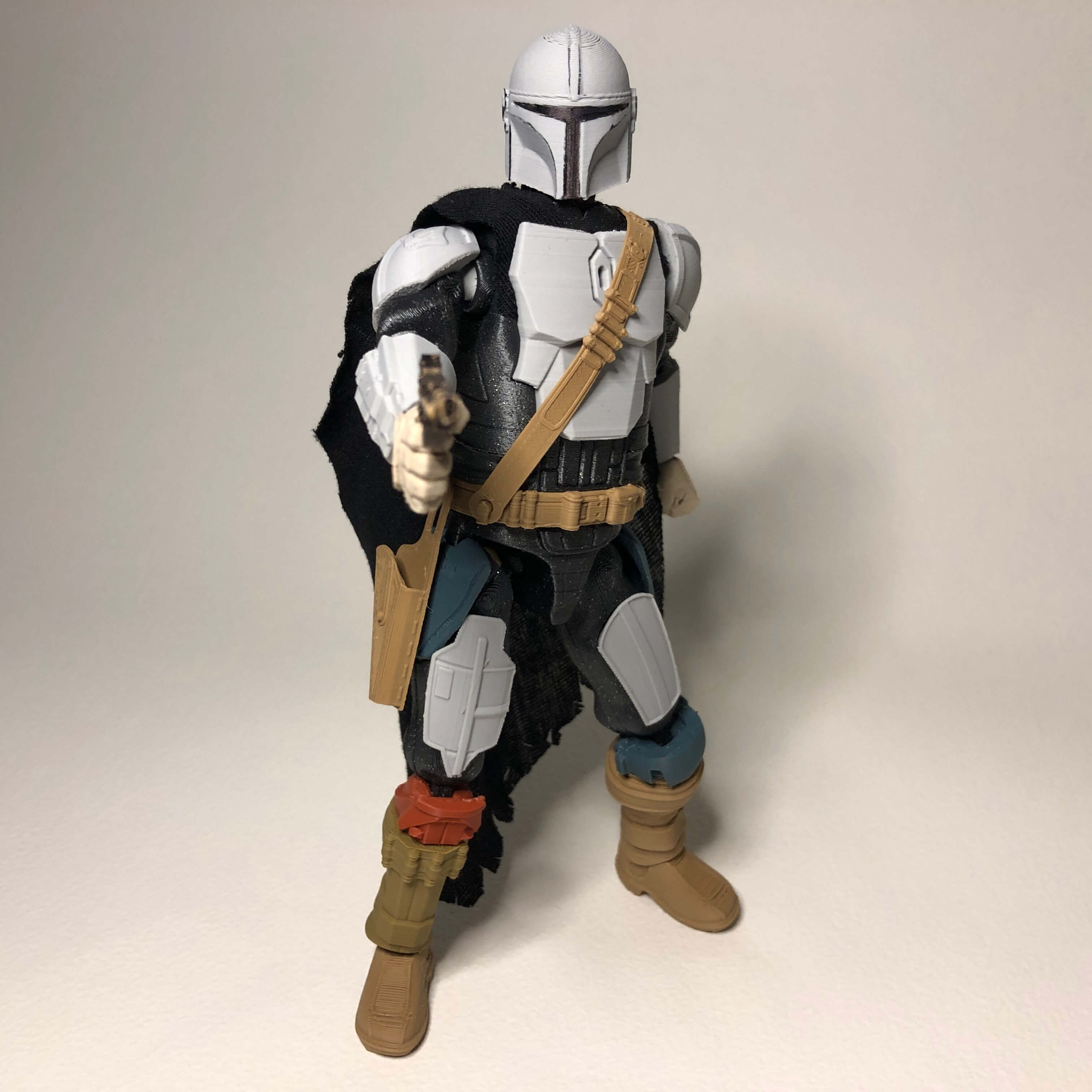 The Mandalorian Articulated Figure - Star Wars by OpenFigure3D ...