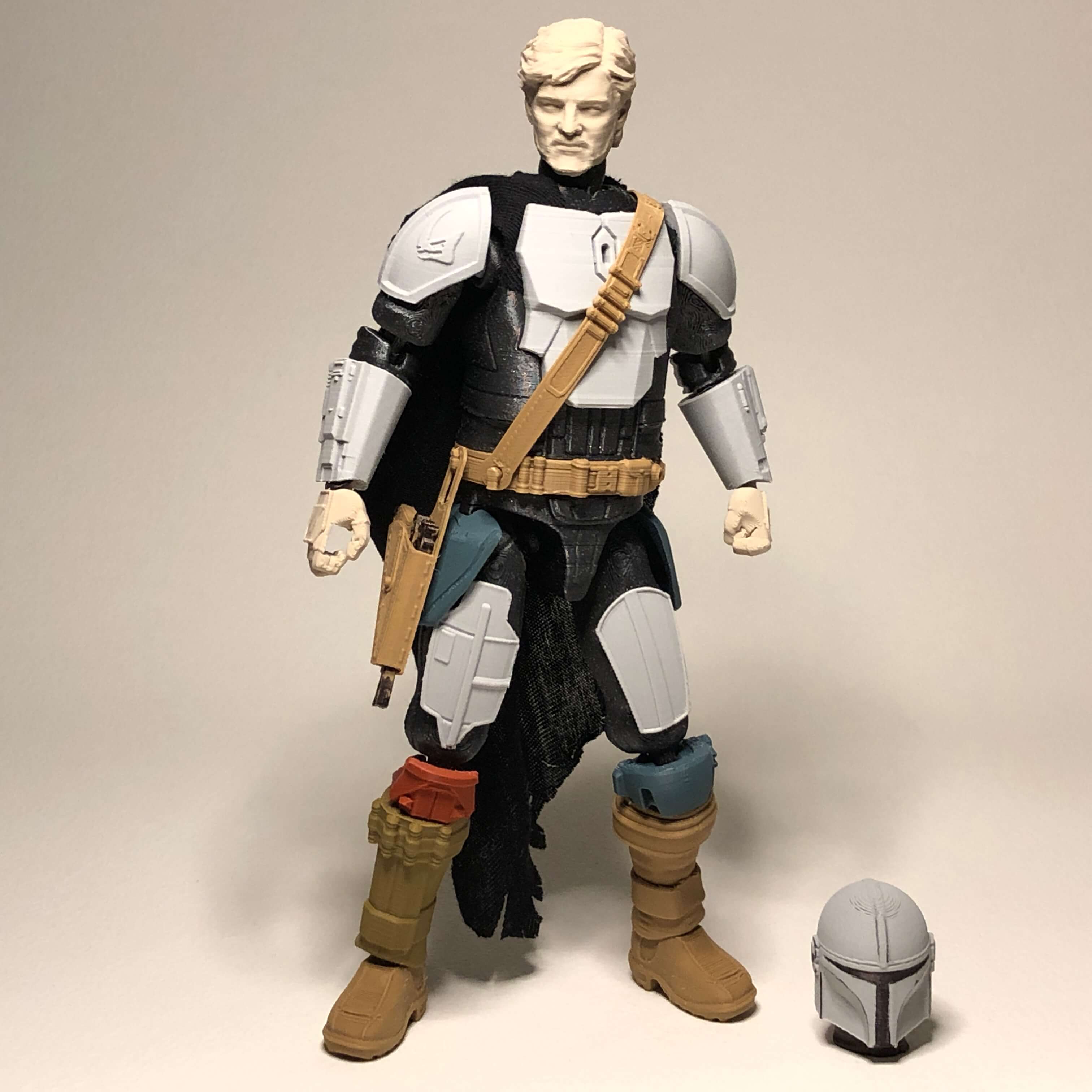 The Mandalorian Articulated Figure - Star Wars por OpenFigure3D ...