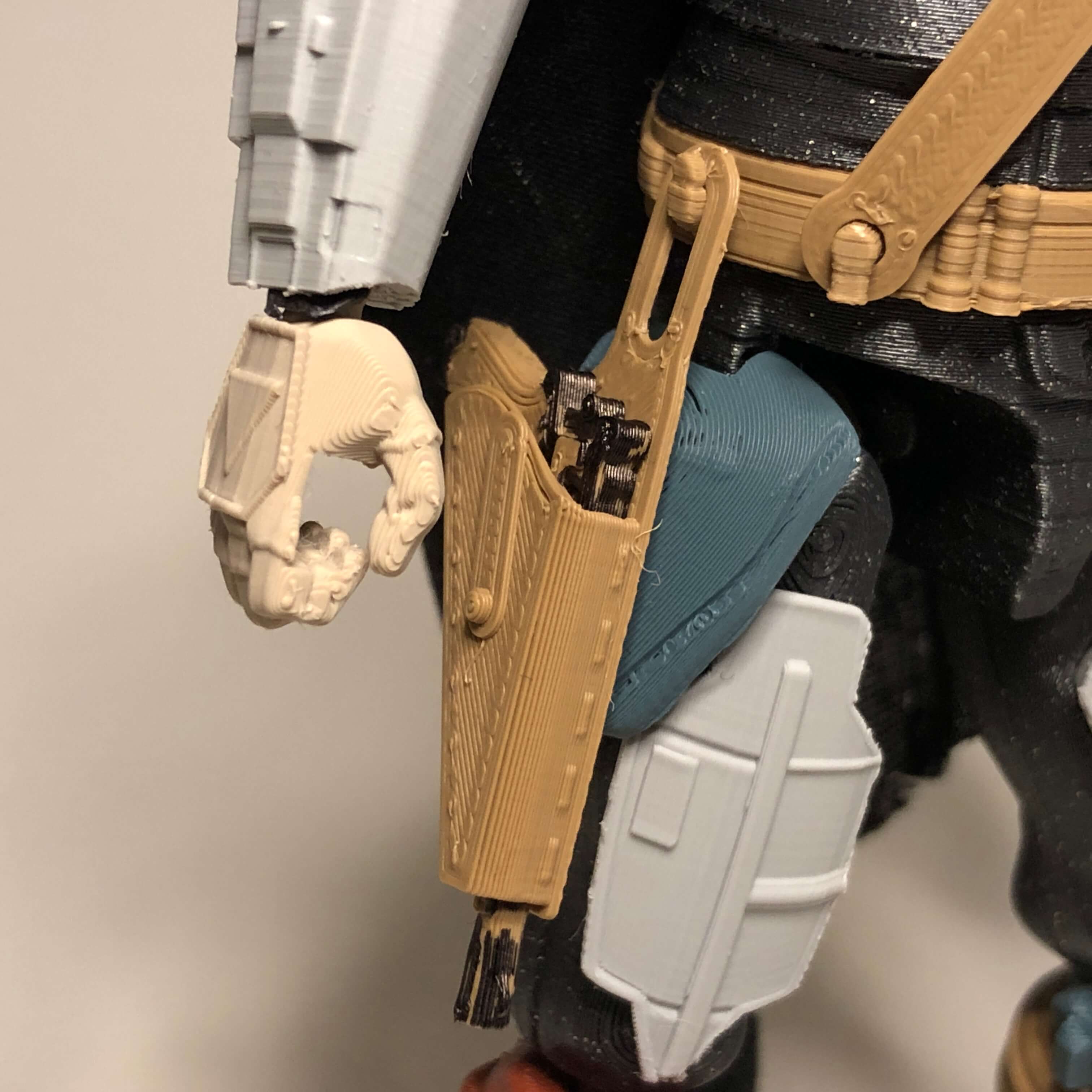 The Mandalorian Articulated Figure - Star Wars by OpenFigure3D ...