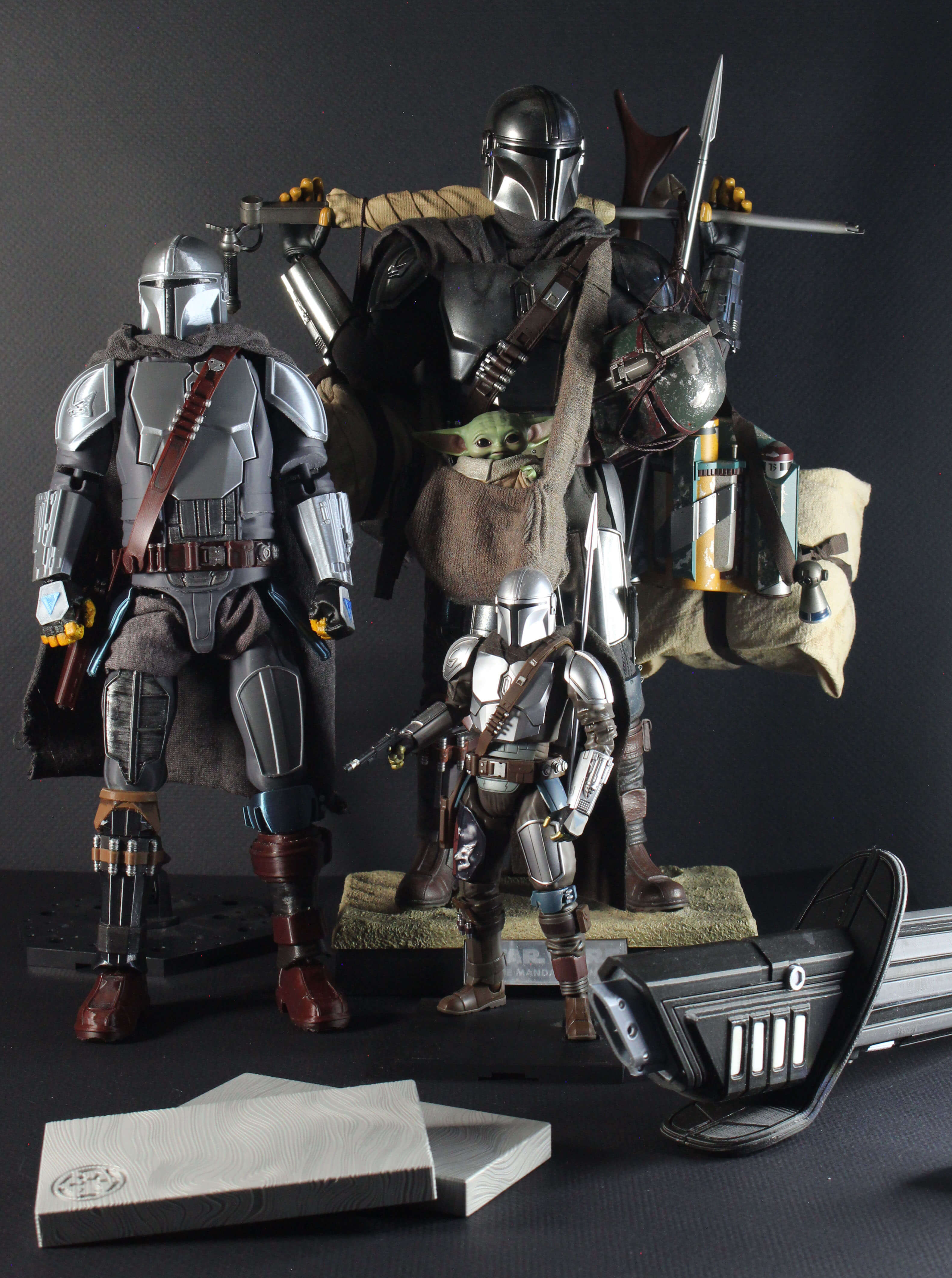 The Mandalorian Articulated Figure - Star Wars por OpenFigure3D ...