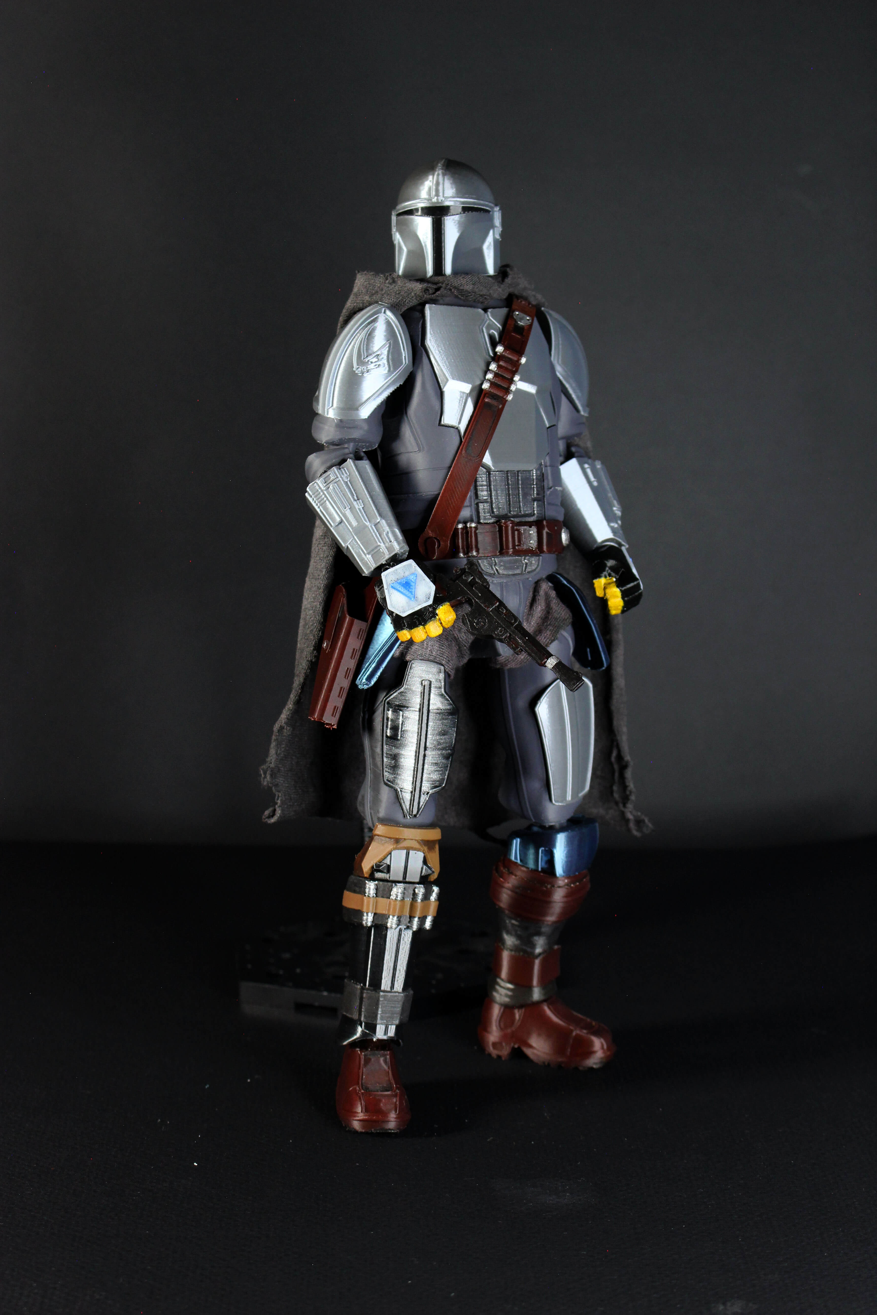 The Mandalorian Articulated Figure - Star Wars por OpenFigure3D ...