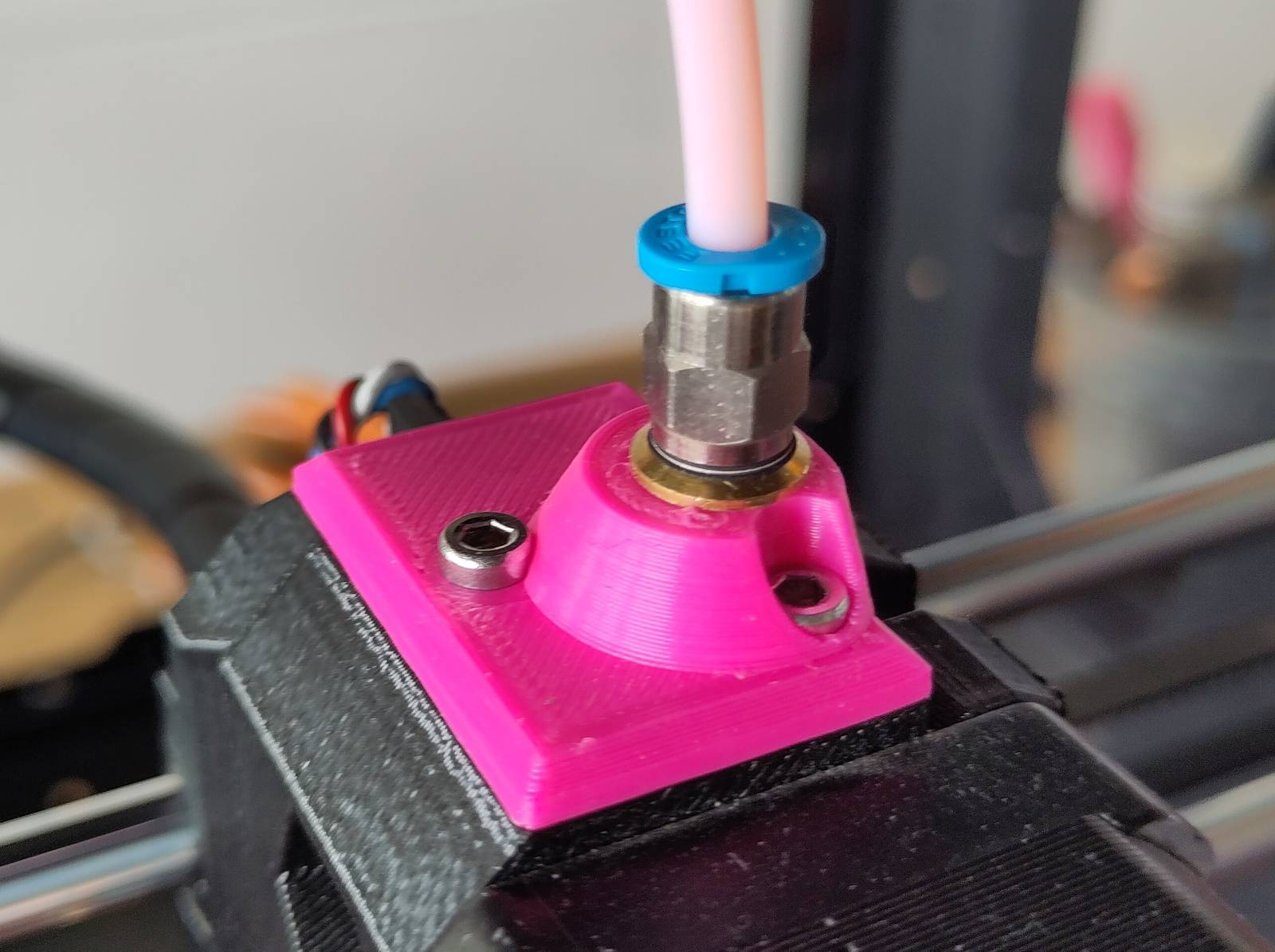 Reverse Bowden System ( QSM-M5 ) for Prusa MK3 - Redesigned filament ...