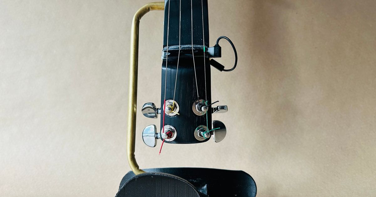 DHB-01: Minimalist Electric Violin por penk | Descargar modelo STL gratuito | Printables.com