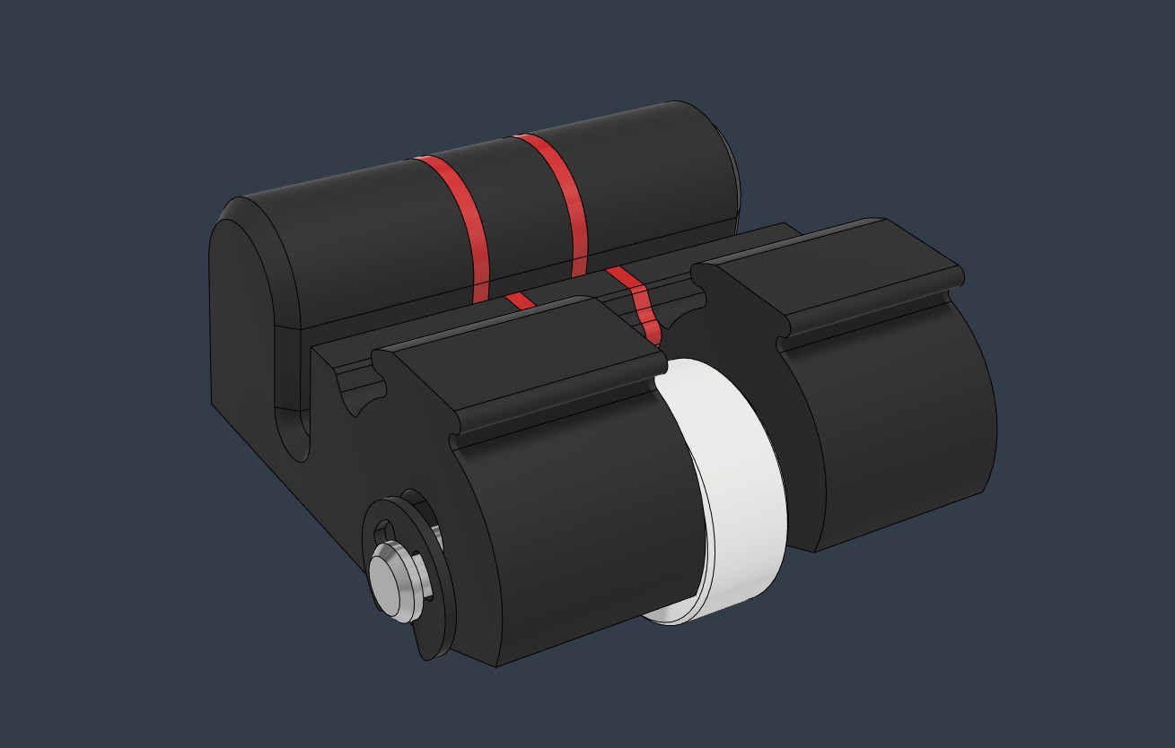 Cameo Silhouette Pro - feeder roller (fix for mat-less cutting) by Jan ...