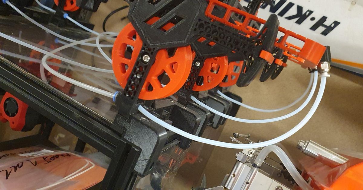 ERCF SPOOL HOLDER by TS-3D | Download free STL model | Printables.com