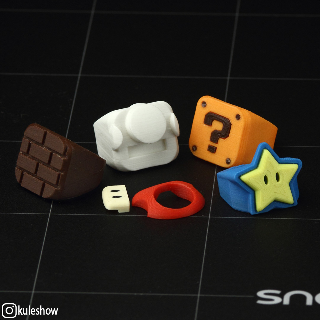 Mario Rings por bigovereasy | Descargar modelo STL gratuito ...