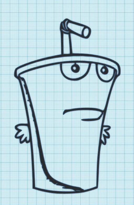 SHAKE - ATHF - WALL ART by Ogama Industries | Download free STL model ...