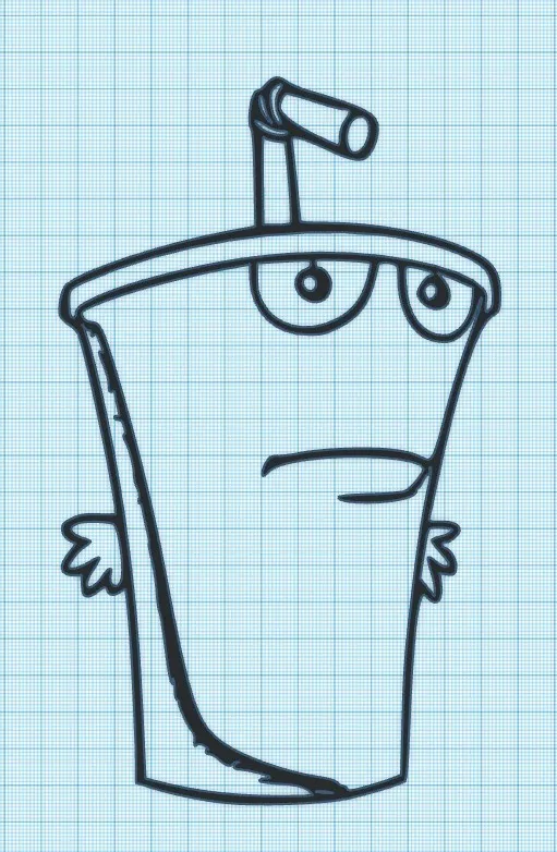 SHAKE - ATHF - WALL ART by Ogama Industries | Download free STL model ...