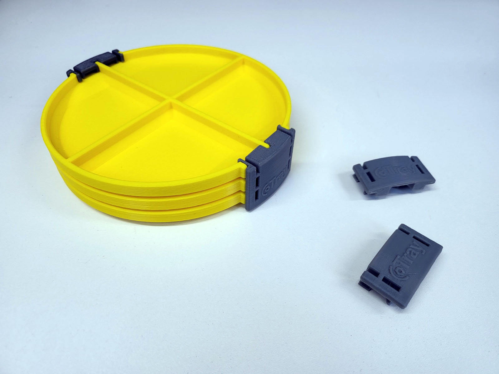 C-Tray - Simple Stackable Component Tray with Pouring Ports by ...
