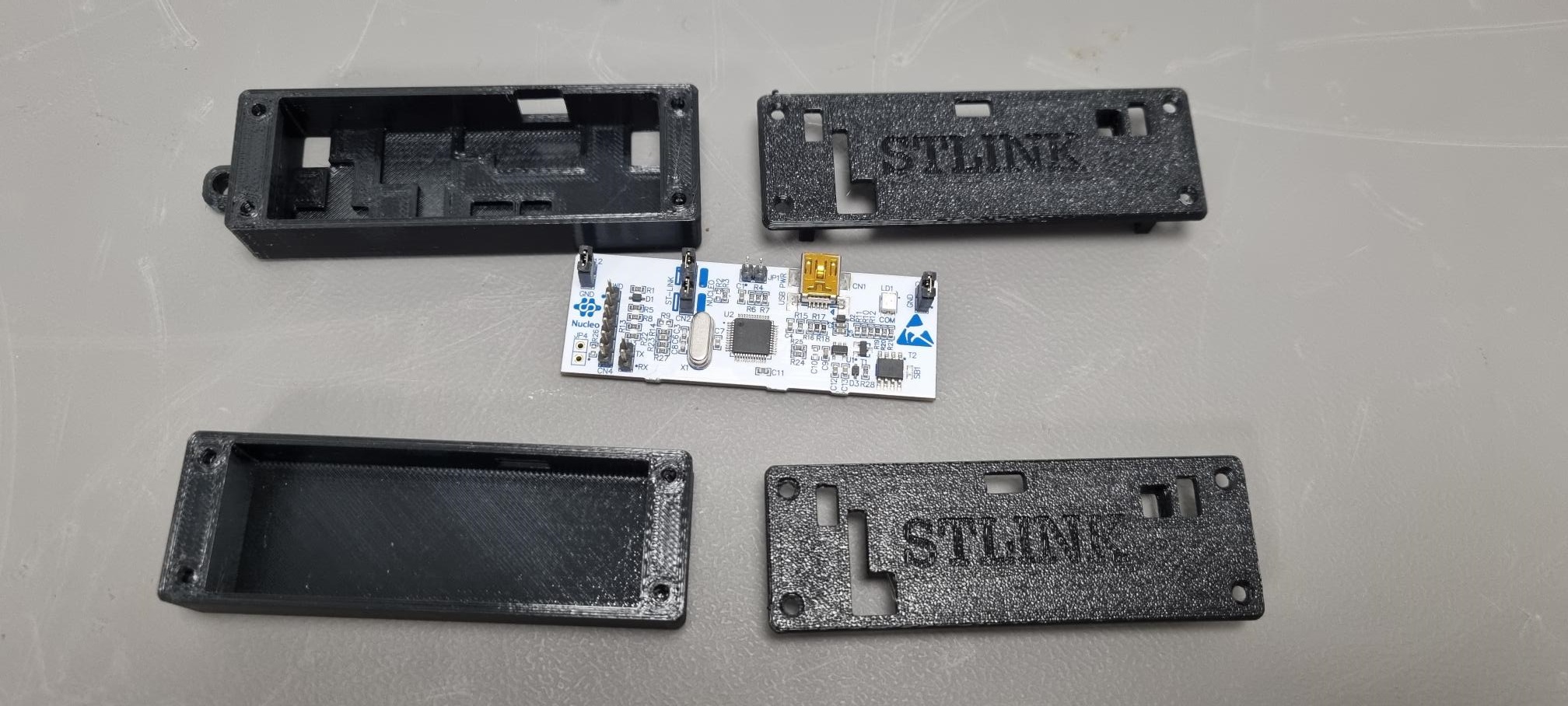 STLink Nucleo Box Keychain by jacek | Download free STL model ...