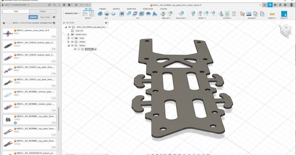 MOD-L_HD_NORMAL_top_plate_2mm_rubber_bands by 406FPV | Download free ...