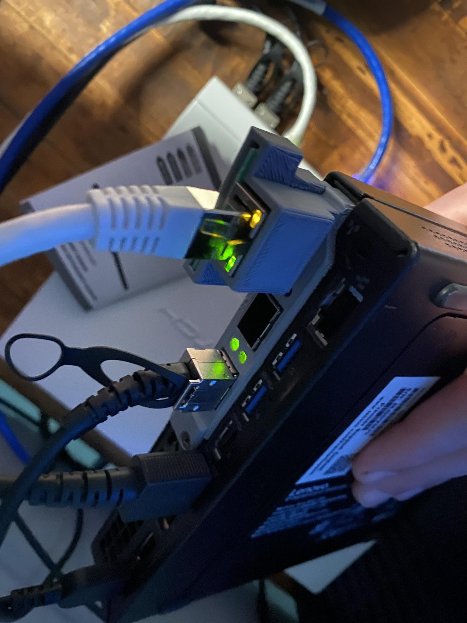 Lenovo Tiny PC - Baffle, RJ45 Shell (M720q, etc) by semicole | Download ...