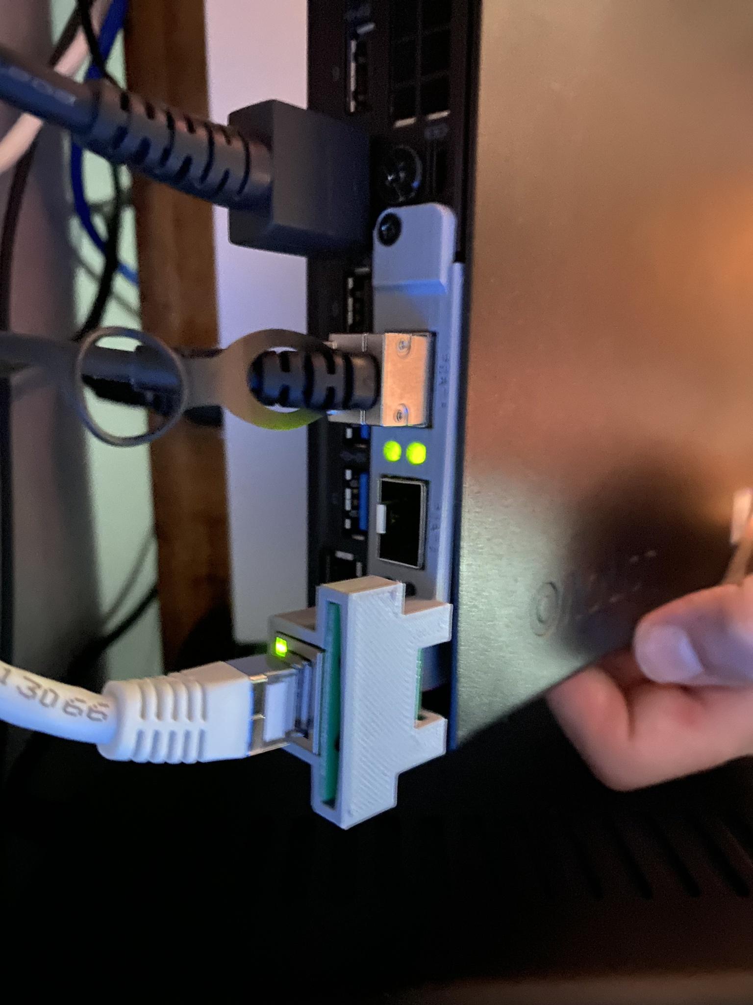 Lenovo Tiny PC - Baffle, RJ45 Shell (M720q, etc) by semicole | Download ...