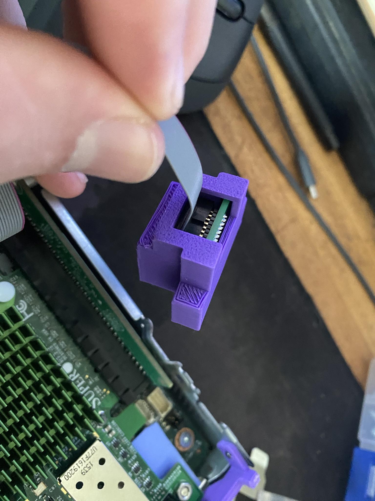 Lenovo Tiny PC - Baffle, RJ45 Shell (M720q, etc) by semicole | Download ...