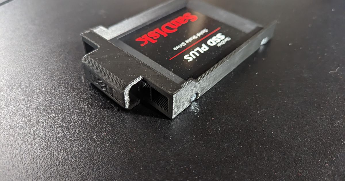 Dell PowerEdge M-Series 2.5" Caddy by ScubaSteve | Download free STL ...