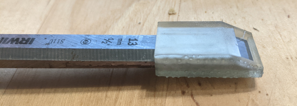 Parametric chisel protector by delooper | Download free STL model ...