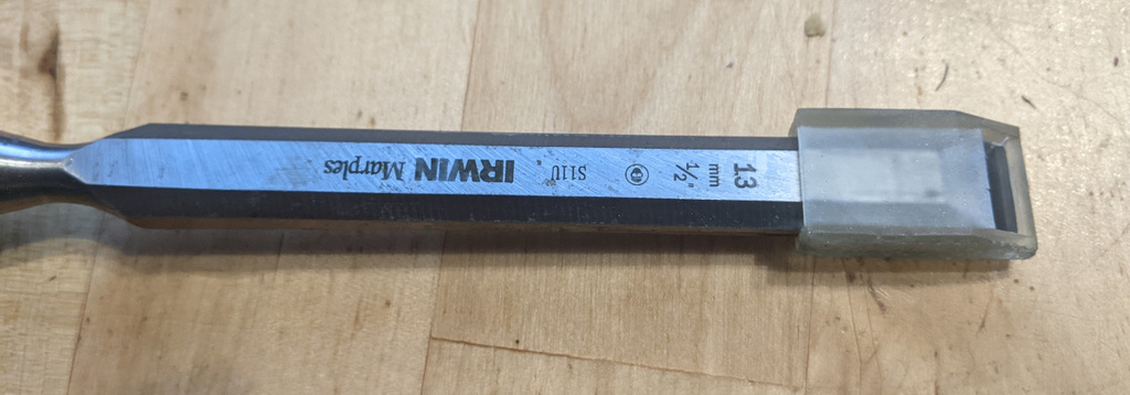 Parametric chisel protector by delooper | Download free STL model ...