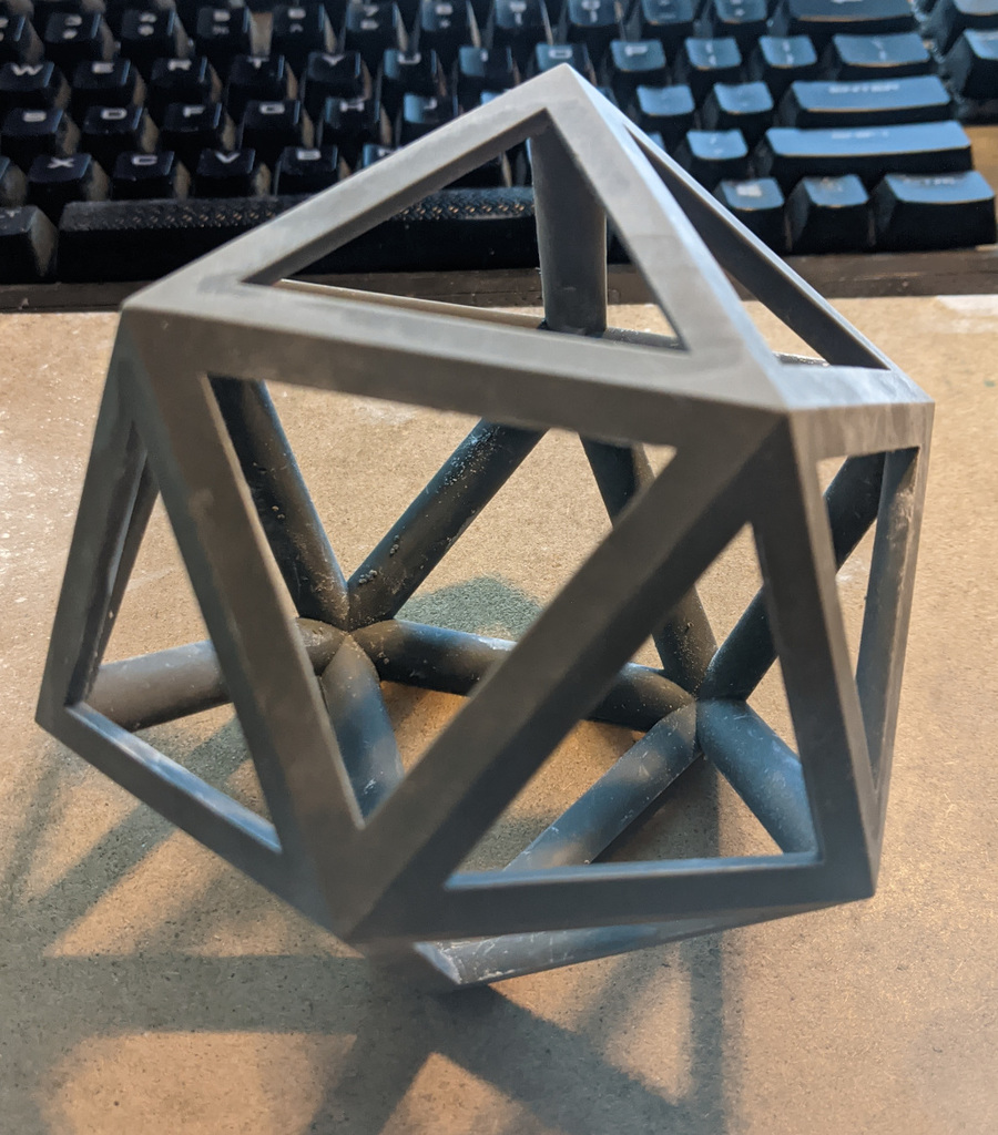 Simple icosahedron by delooper | Download free STL model | Printables.com
