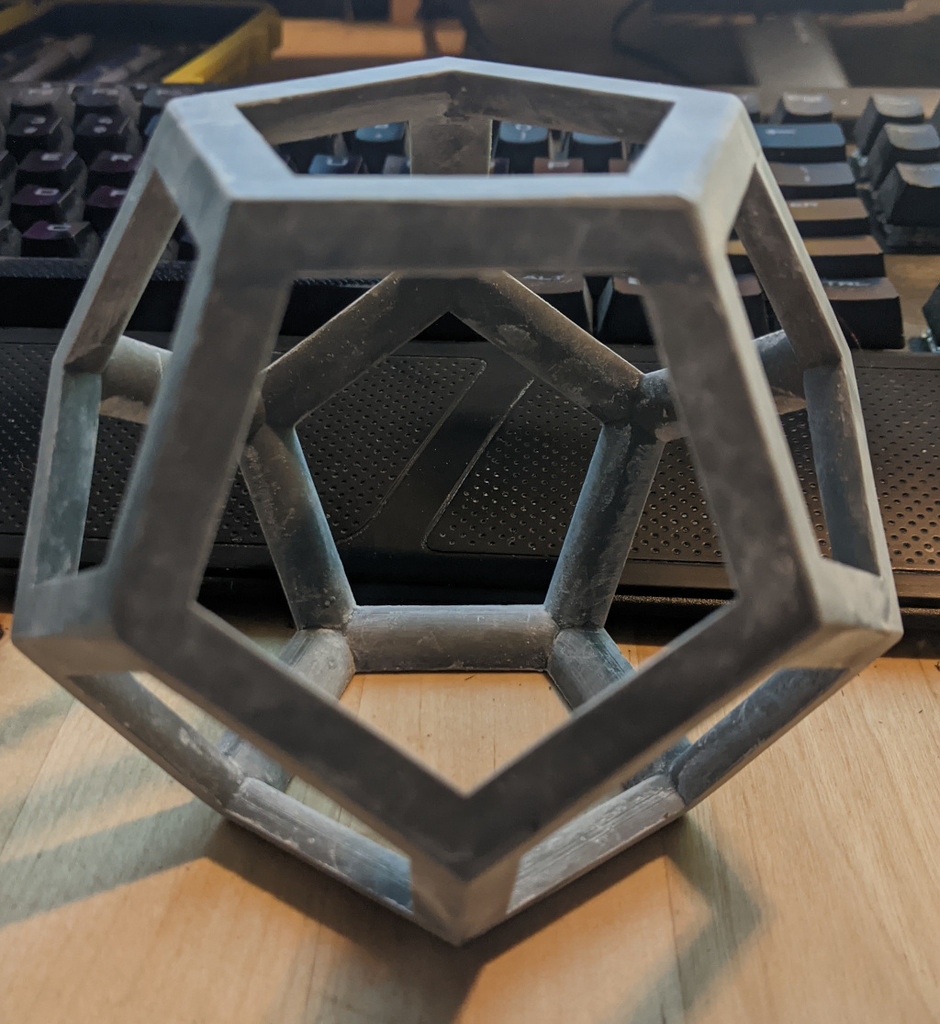 Simple dodecahedron by delooper | Download free STL model | Printables.com