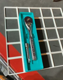 Gridfinity 1/4_ Socket Wrench holder.3mf by MyWay2Build | Download free STL model | Printables.com