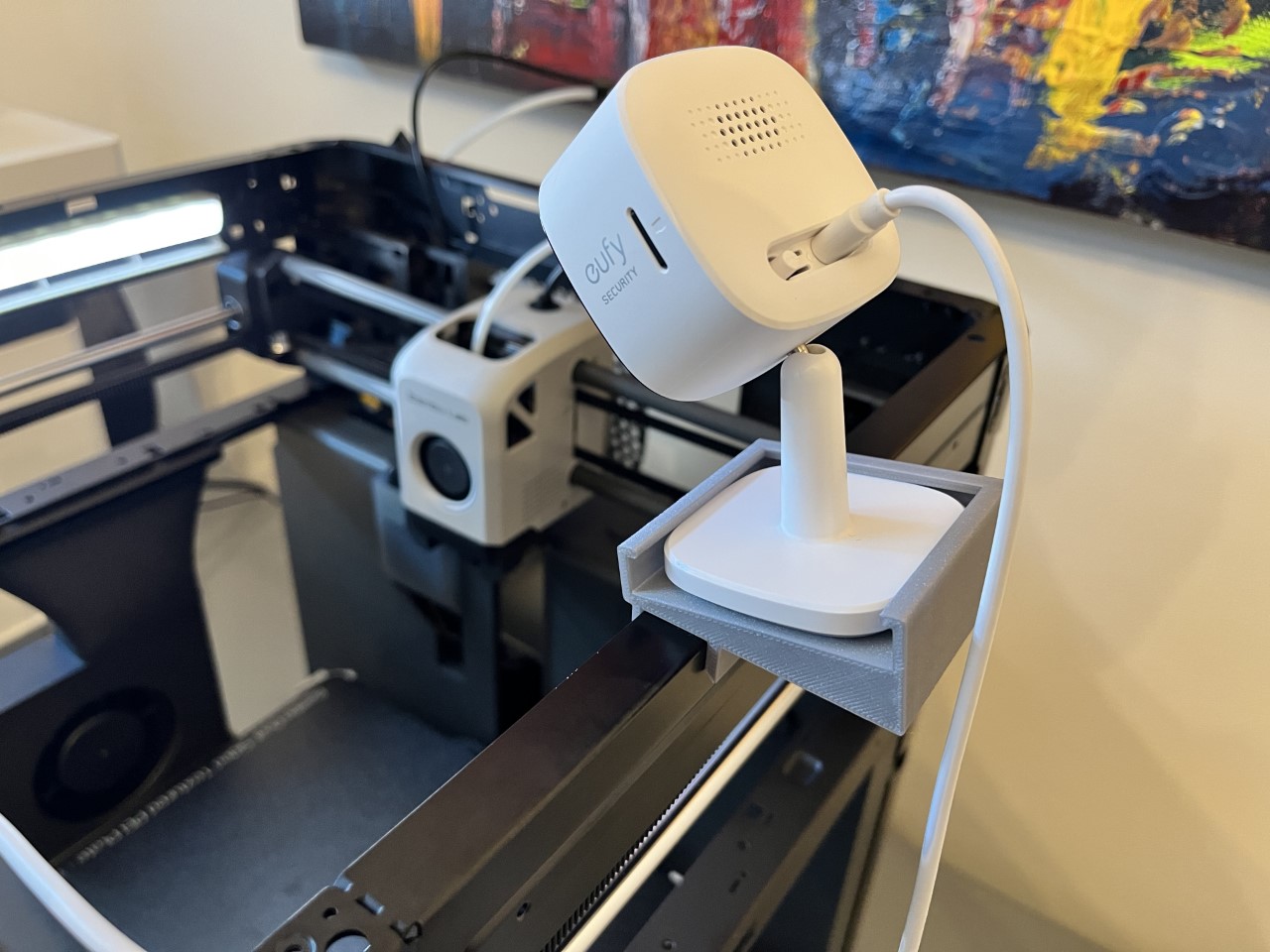 Bambu Lab P1P Eufy Indoor Cam Mount by mukul | Download free STL model ...