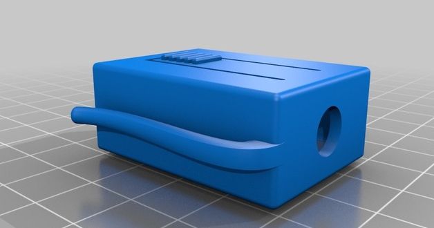 Mars Staedtler block eraser holder by Archimedes | Download free STL ...