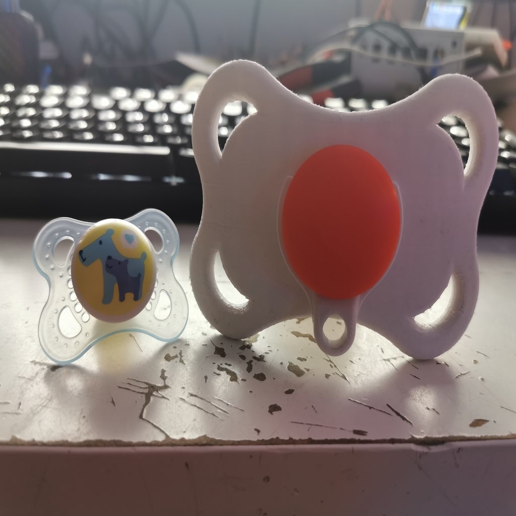 Fursuit Pacifier inspired by MAM Original by RiNax | Download free STL ...