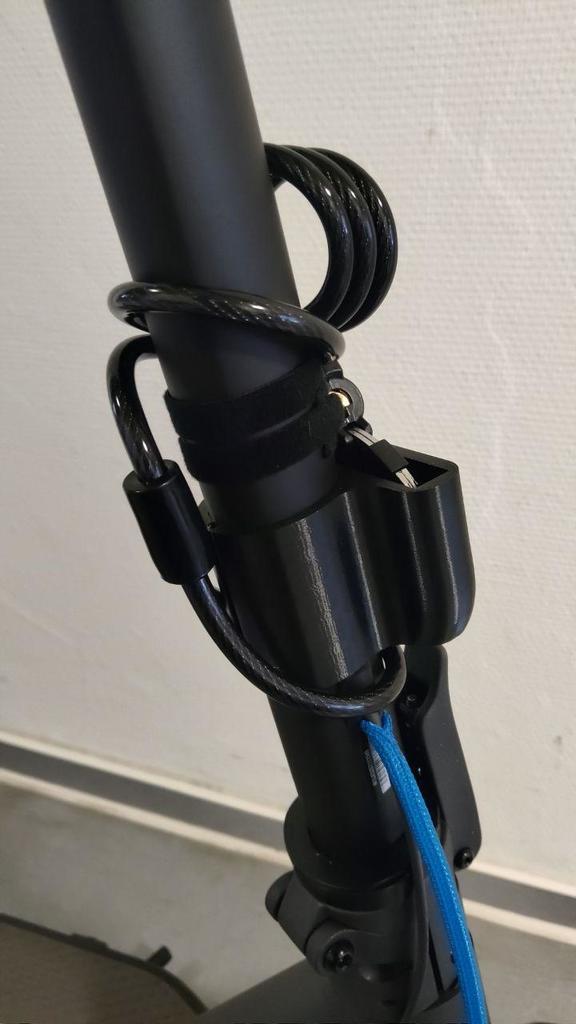 Lock holder for Ninebot Kickscooter MAX (G30 + G30D) by RiNax ...