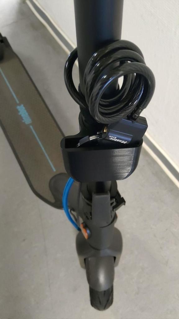 Lock holder for Ninebot Kickscooter MAX (G30 + G30D) by RiNax ...