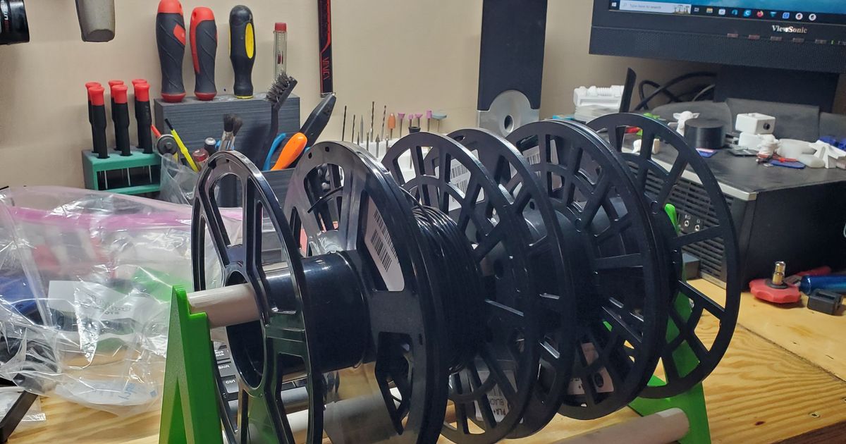 Filament stand by kyle | Download free STL model | Printables.com