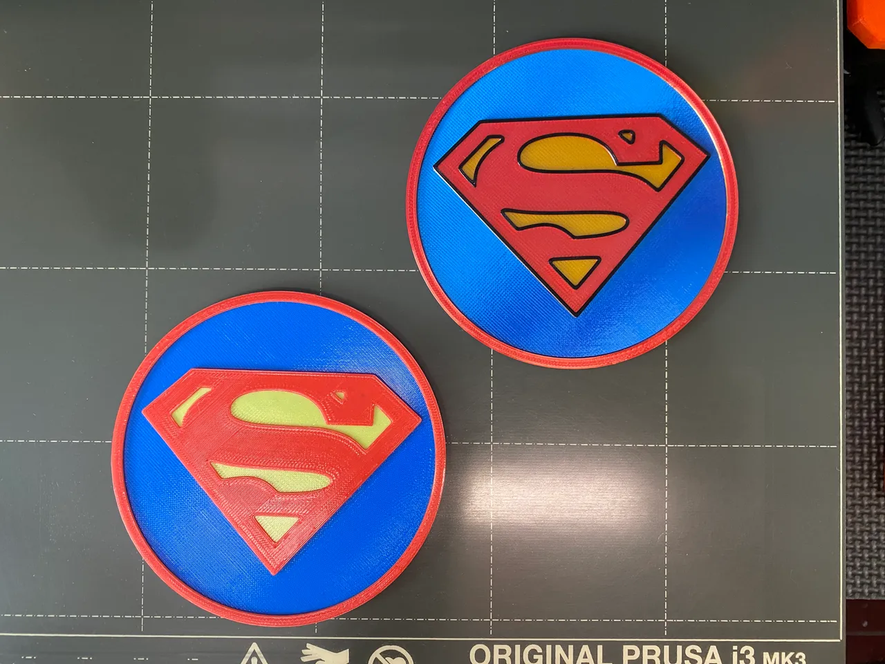 Superman Coasters by nerdyviews | Download free STL model | Printables.com