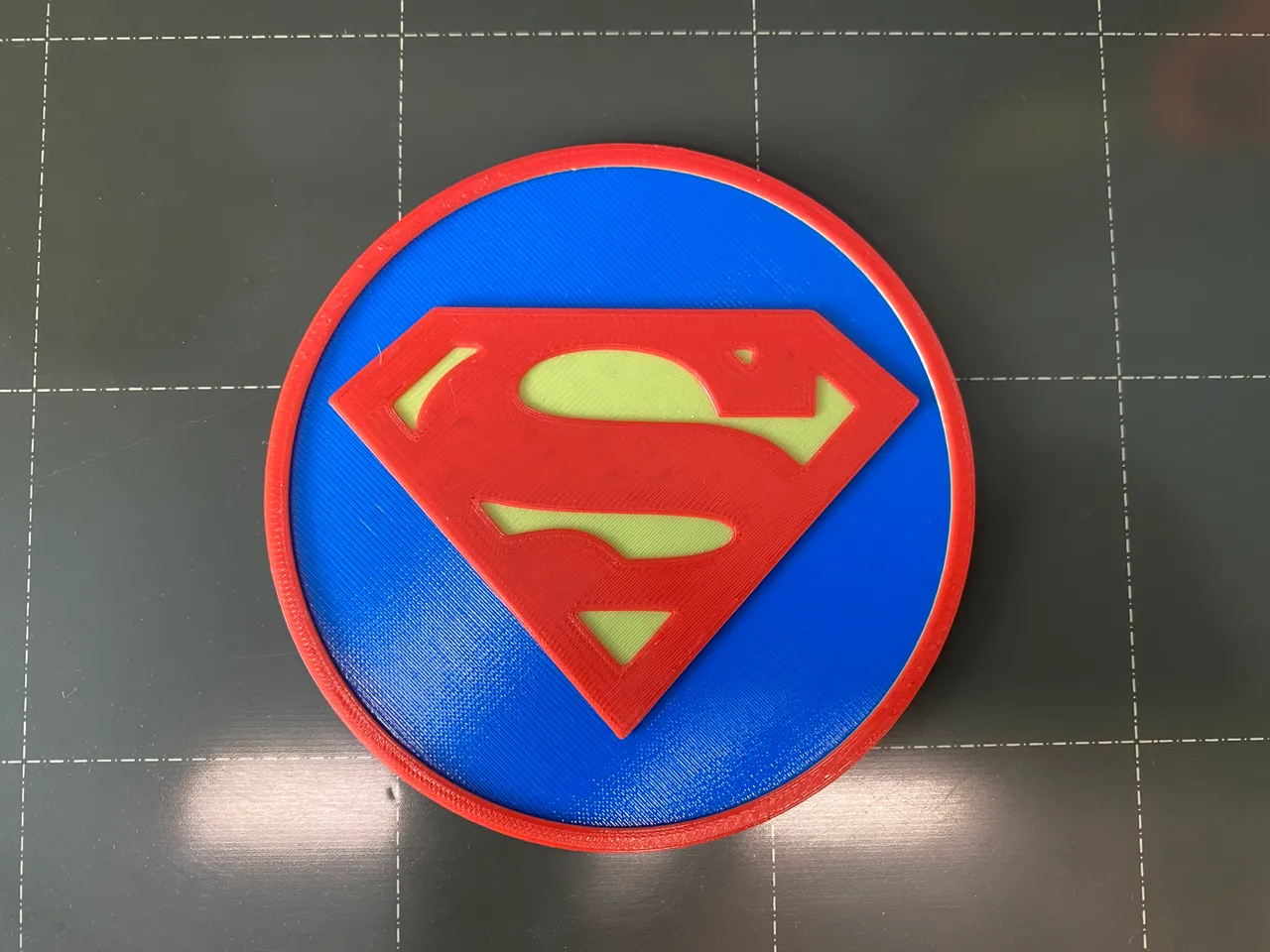 Superman Coasters by nerdyviews | Download free STL model | Printables.com