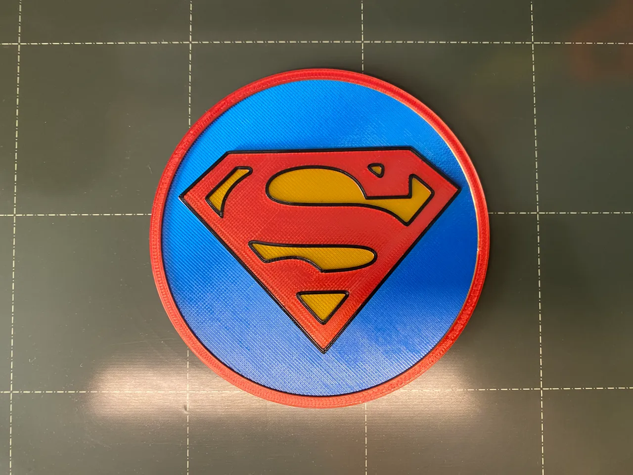 Superman Coasters by nerdyviews | Download free STL model | Printables.com