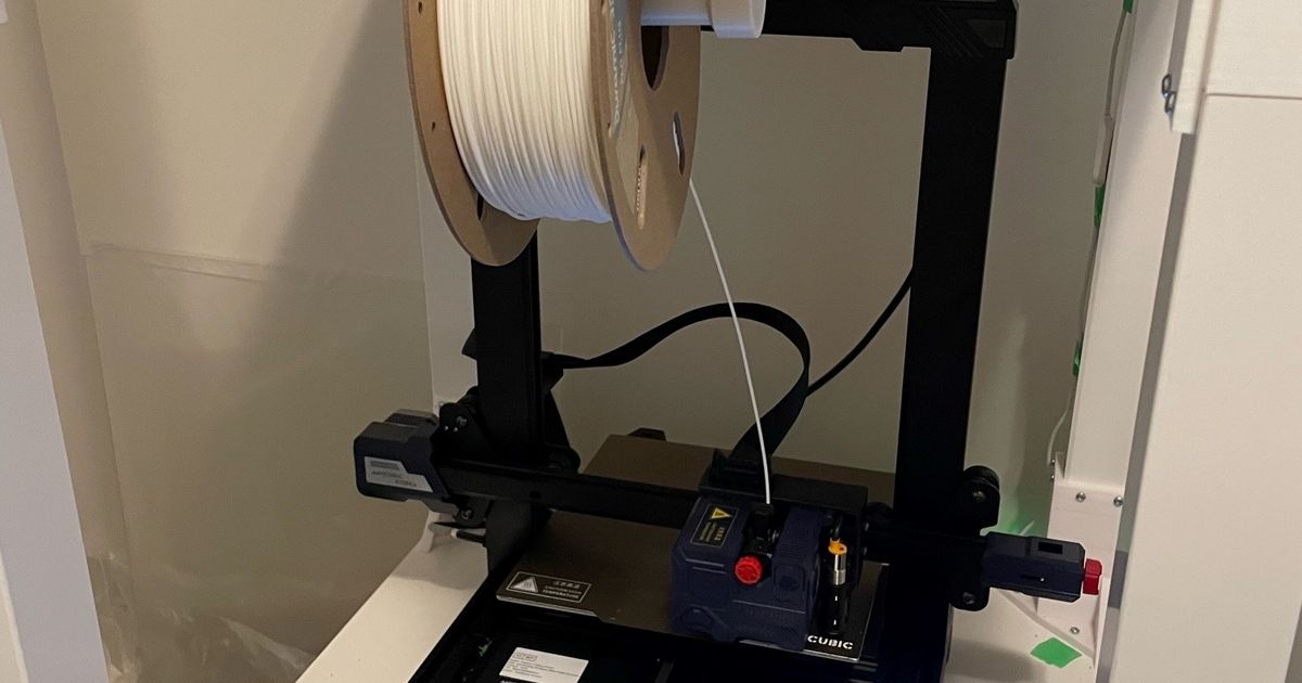 IKEA Lack Enclosure Spool Holder by Bikeal_Marnhill | Download free STL ...