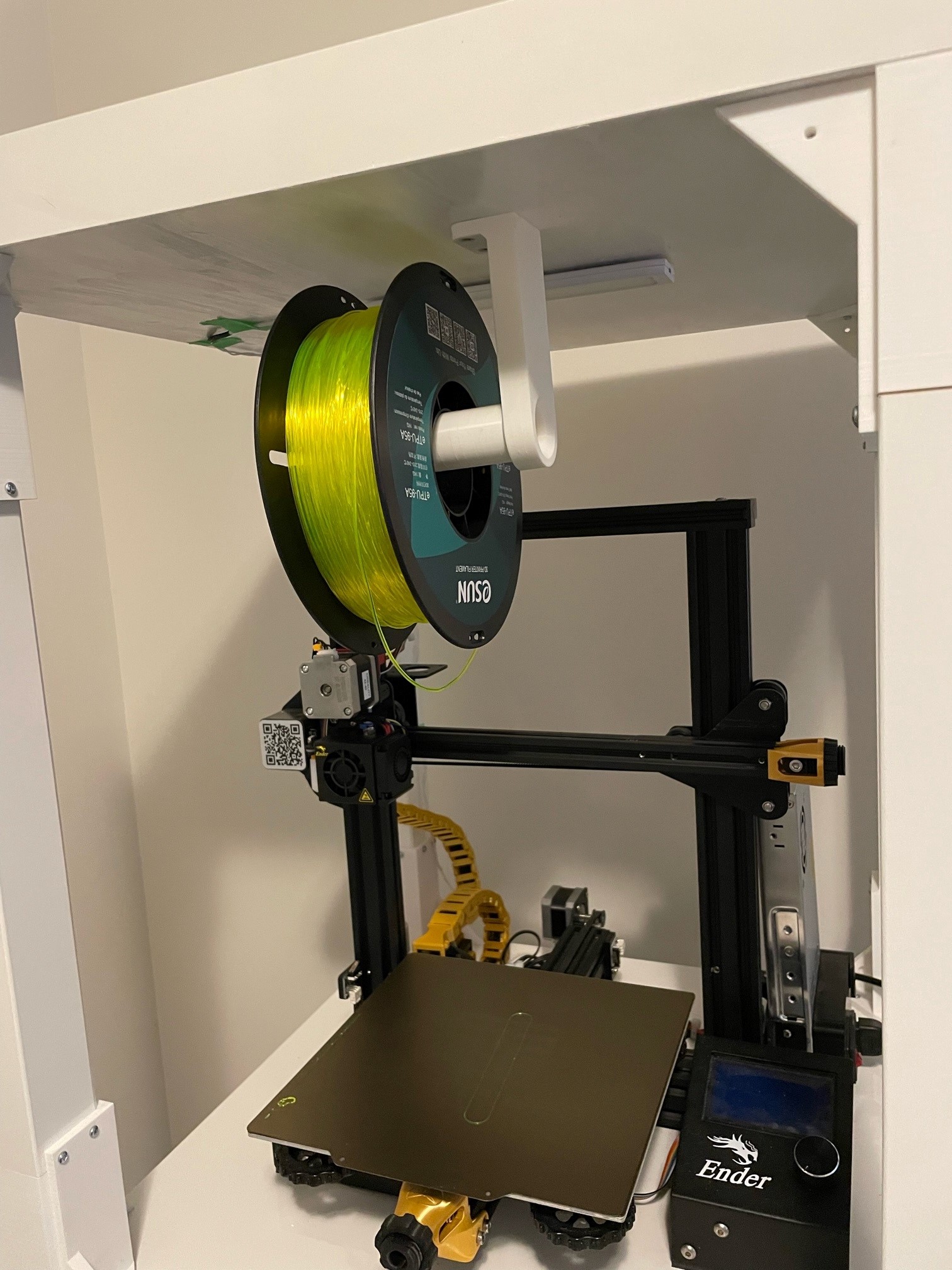 IKEA Lack Enclosure Spool Holder by Bikeal_Marnhill | Download free STL ...